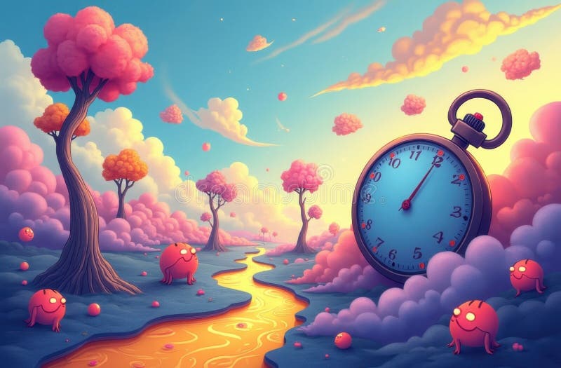 A Weird Fantasy World at 14-12-2024 Stock Illustration - Illustration ...