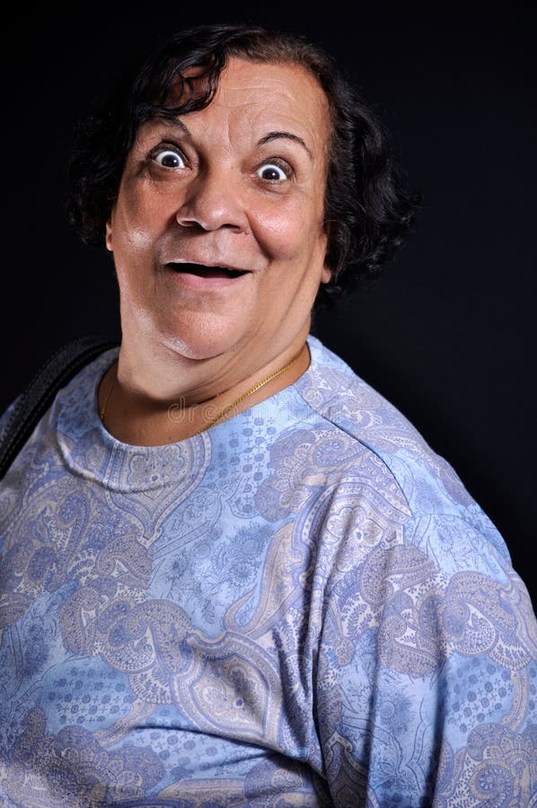 Weird look stock image. Image of senior, weird, mother - 16710515