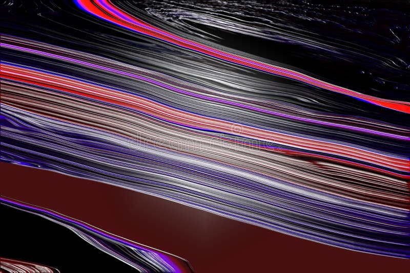 Weird Nightmares 3d Abstract Desigh Stock Illustration - Illustration ...