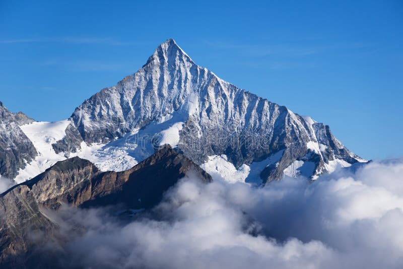 Weisshorn stock photo. Image of landscape, extreme, nature - 82518924