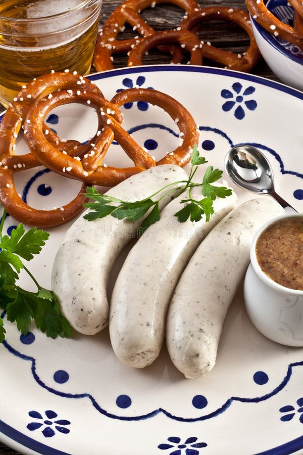 Weisswurst stock image. Image of dinner, traditional - 21936039