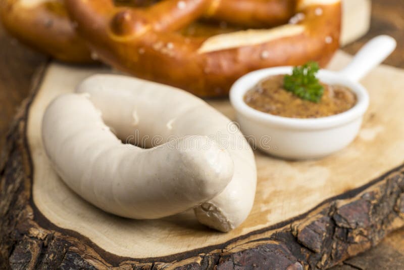 Weisswurst stock image. Image of closeup, european, parsley - 239656161