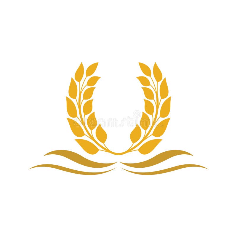 Weizen-Logo-Bilder vektor abbildung. Illustration von spitze - 237112483