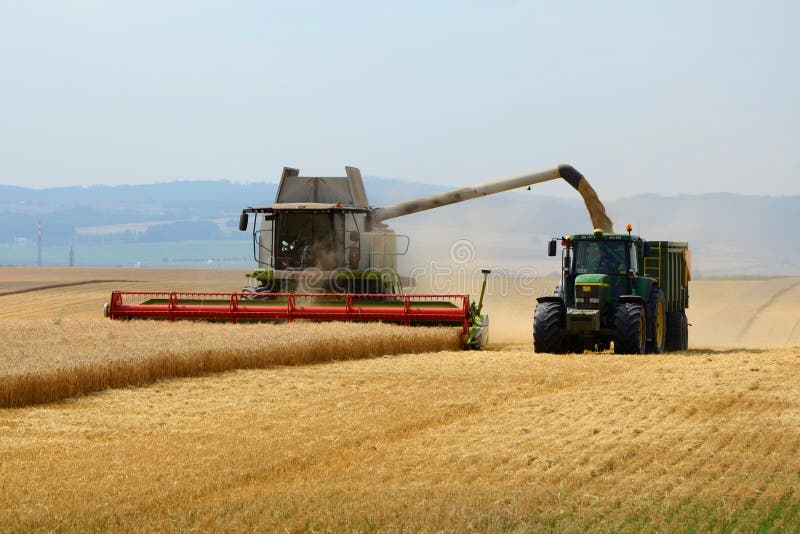 Weizen-Ernte in Australien redaktionelles foto. Bild von korn - 28054171