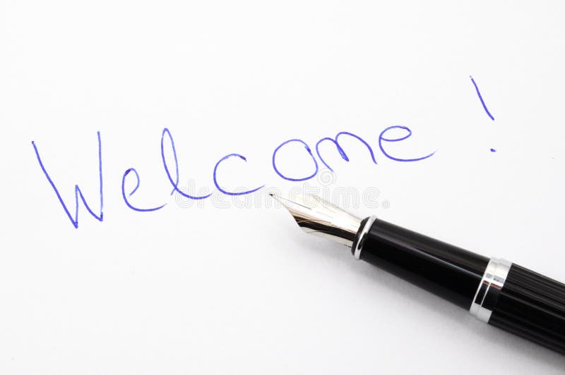 Welcome stock image. Image of welcome, text, friendly - 13886221