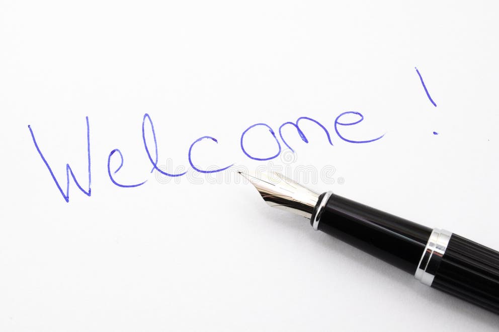 Welcome stock image. Image of welcome, text, friendly - 13886221