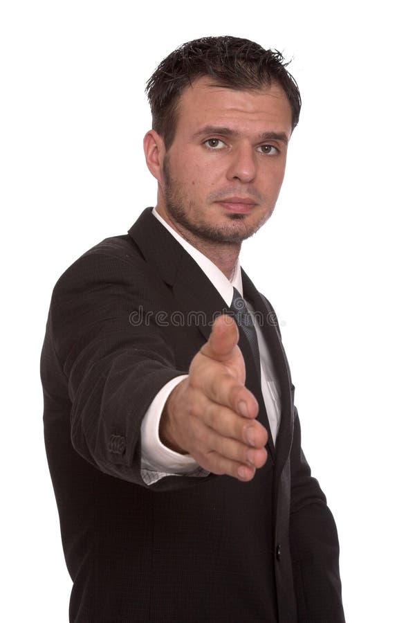 Welcome stock image. Image of hand, working, welcome, businessman - 1400217