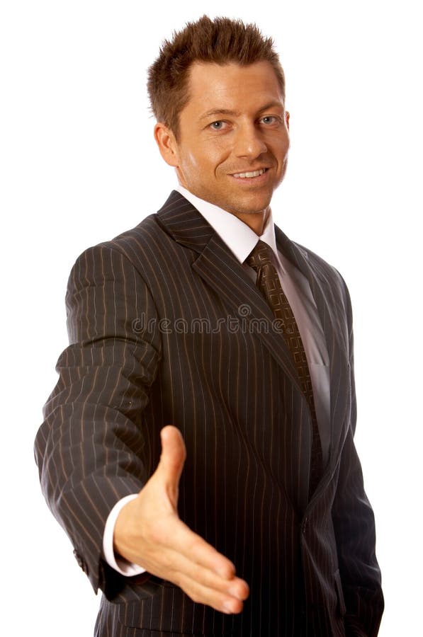 Welcome stock photo. Image of message, handshake, joined - 6038138