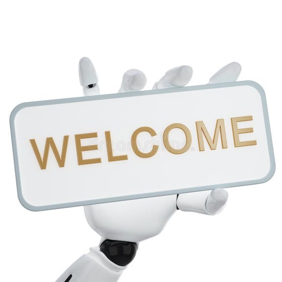 Welcome Robot Stock Illustrations – 781 Welcome Robot Stock ...