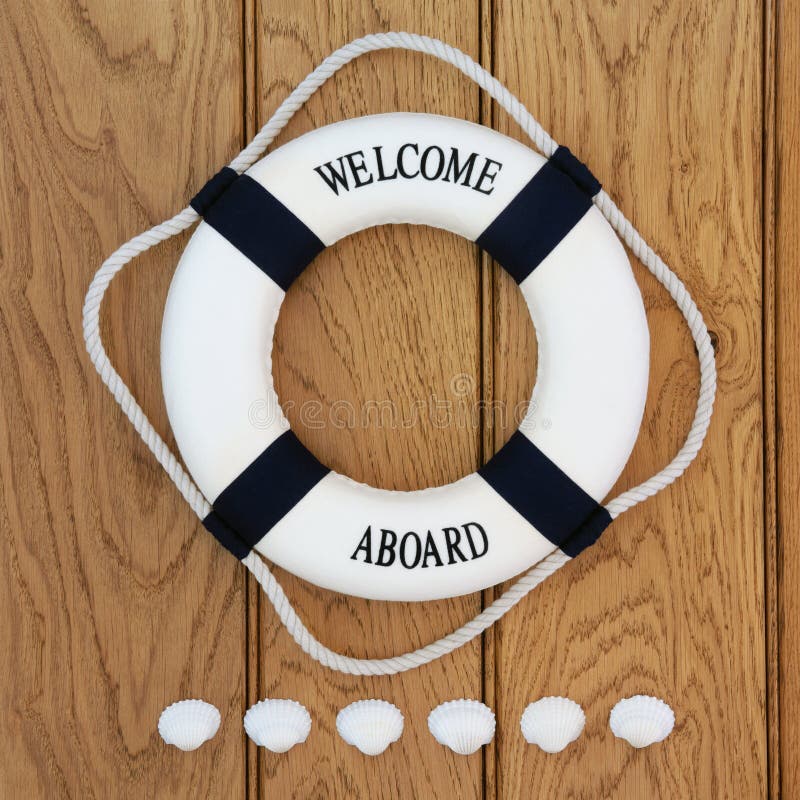 Welcome Aboard stock image. Image of saver, greeting - 47037271