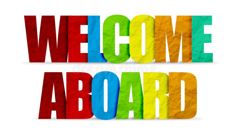 Welcome Aboard Stock Illustrations – 1,137 Welcome Aboard Stock ...