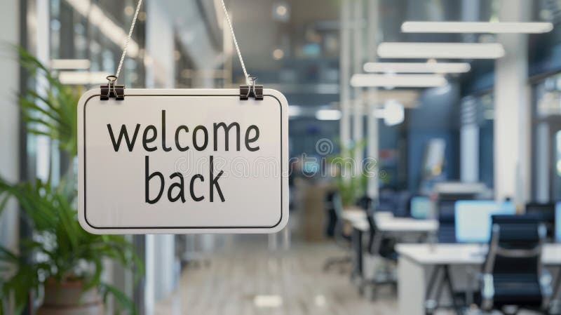 256 Return To Office Welcome Back Stock Photos - Free & Royalty-Free ...