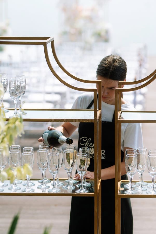 Welcome Buffet with Alcohol and Snacks Editorial Image - Image of ...