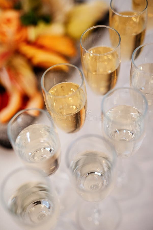 Welcome Buffet with Alcohol Stock Image - Image of sandwiches, meeting ...