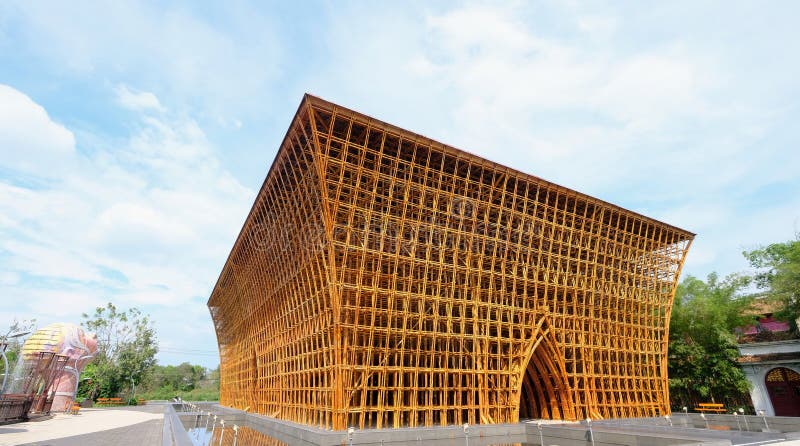 The Welcome Building Built Using 42,000 Pieces of Bamboo Editorial ...