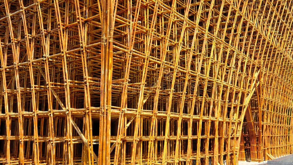 The Welcome Building Built Using 42,000 Pieces of Bamboo Editorial ...