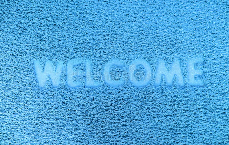 Texture Background Blue Plastic Doormat Stock Photos - Free & Royalty ...