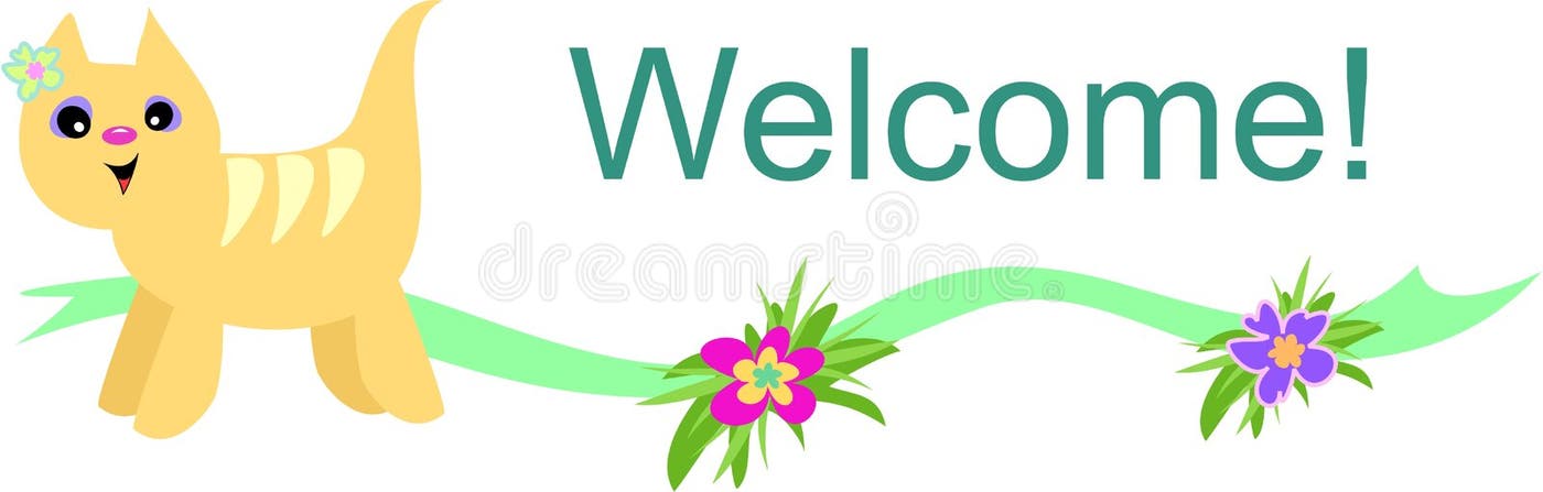 Welcome Cat Stock Illustrations – 2,205 Welcome Cat Stock Illustrations ...