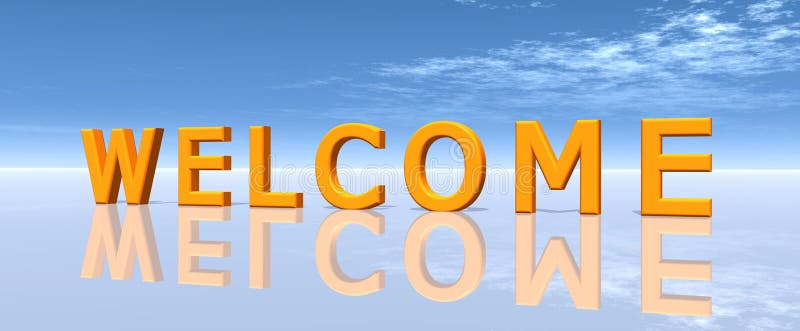 Welcome stock illustration. Illustration of service, greeting - 40830571