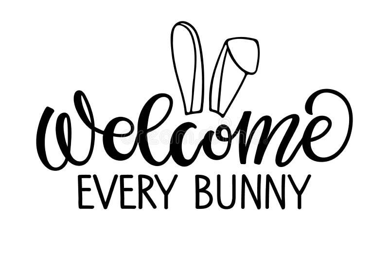 Welcome Rabbit Stock Illustrations – 968 Welcome Rabbit Stock ...