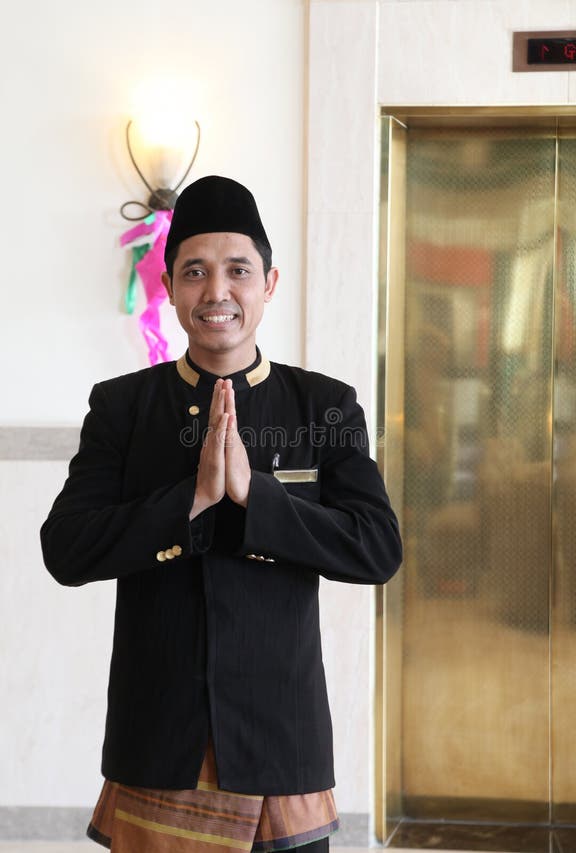 Welcome gusture from asian stock image. Image of east - 16830017