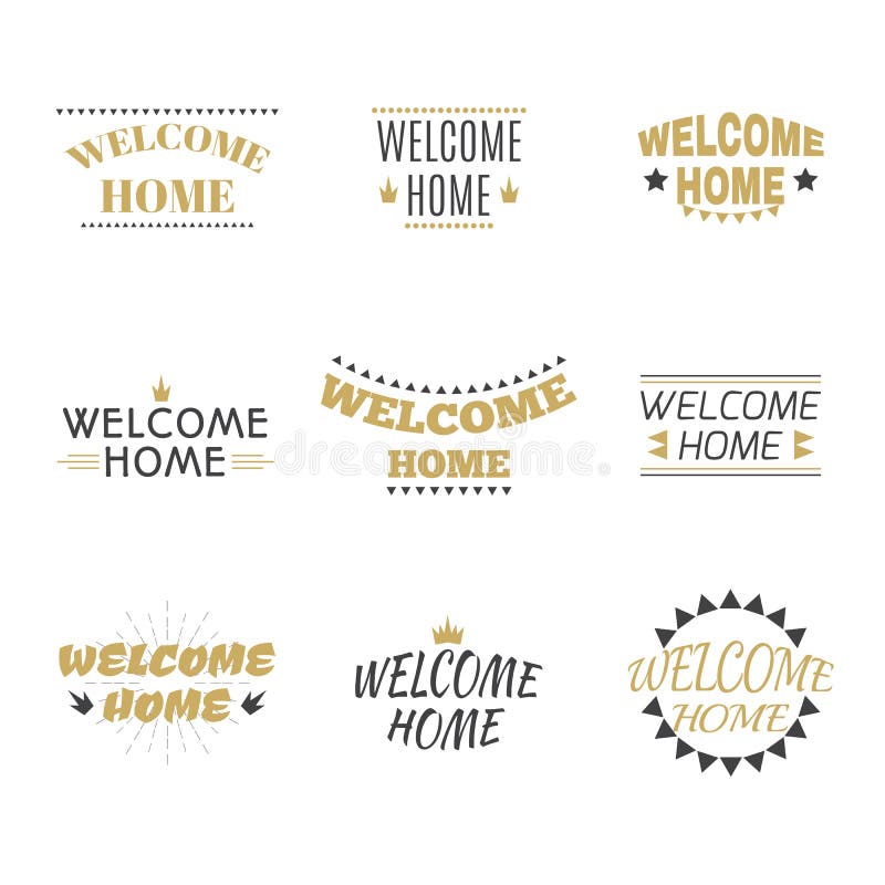 Welcome Home Stock Illustrations – 30,399 Welcome Home Stock ...