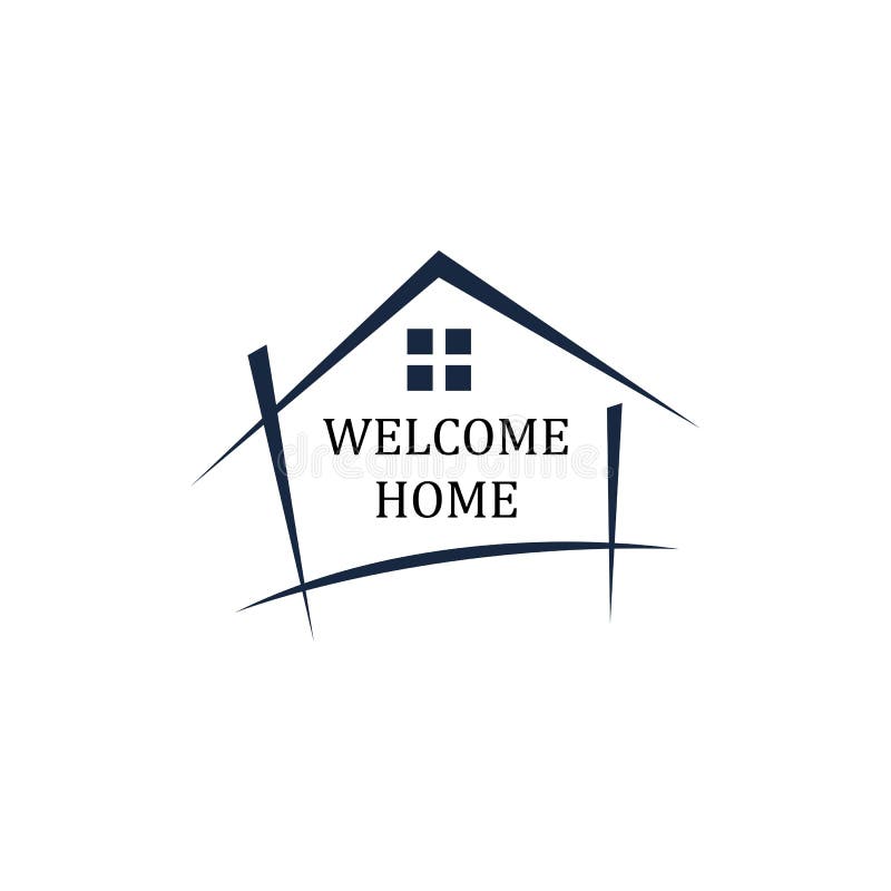 Welcome Home Design Stock Illustrations – 7,153 Welcome Home Design ...