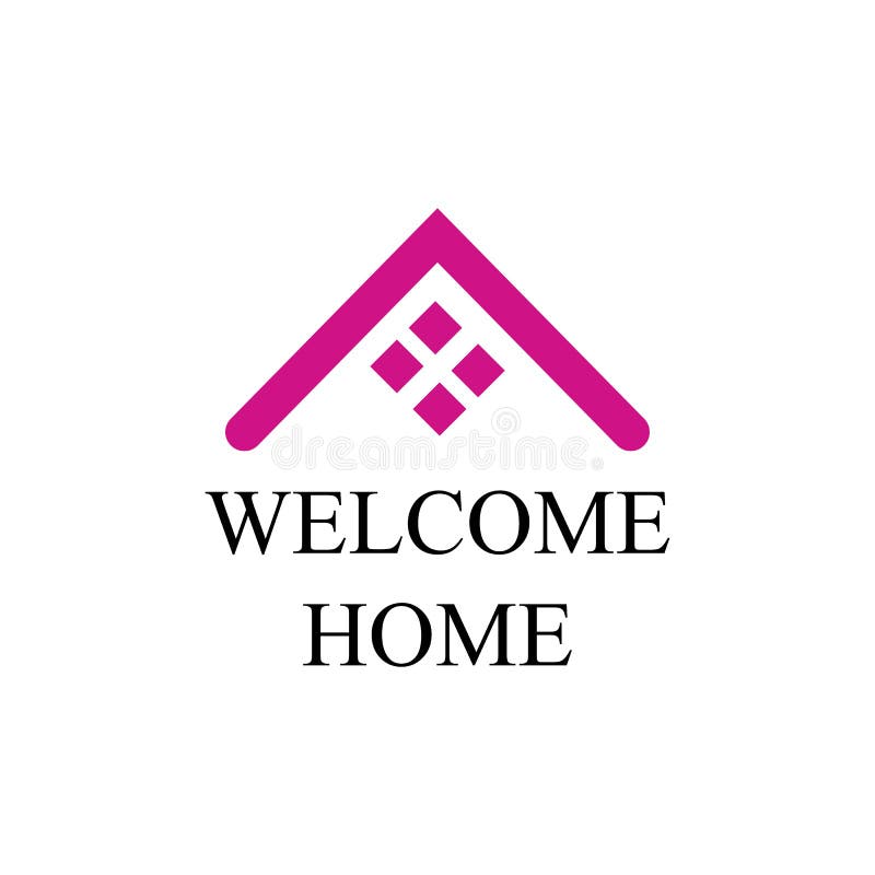 Welcome Home Design Stock Illustrations – 7,153 Welcome Home Design ...
