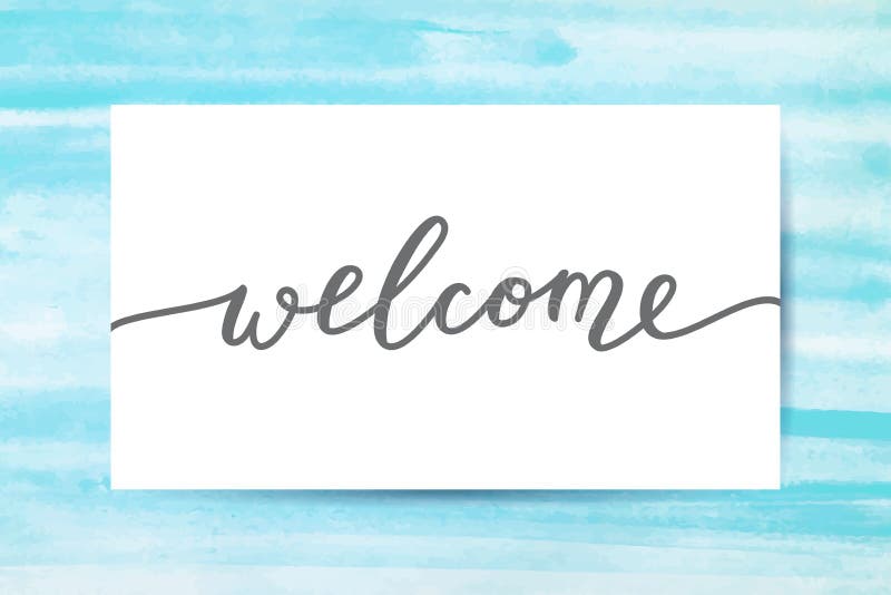 Signature Welcome Stock Illustrations – 462 Signature Welcome Stock ...