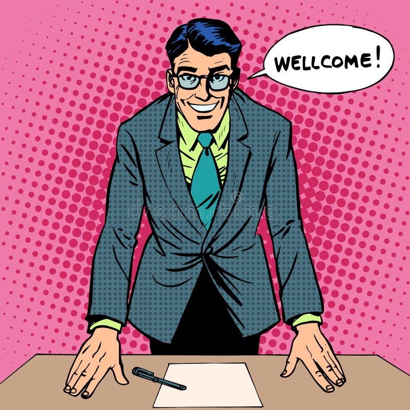 150+ Welcome man cartoon Free Stock Photos - StockFreeImages