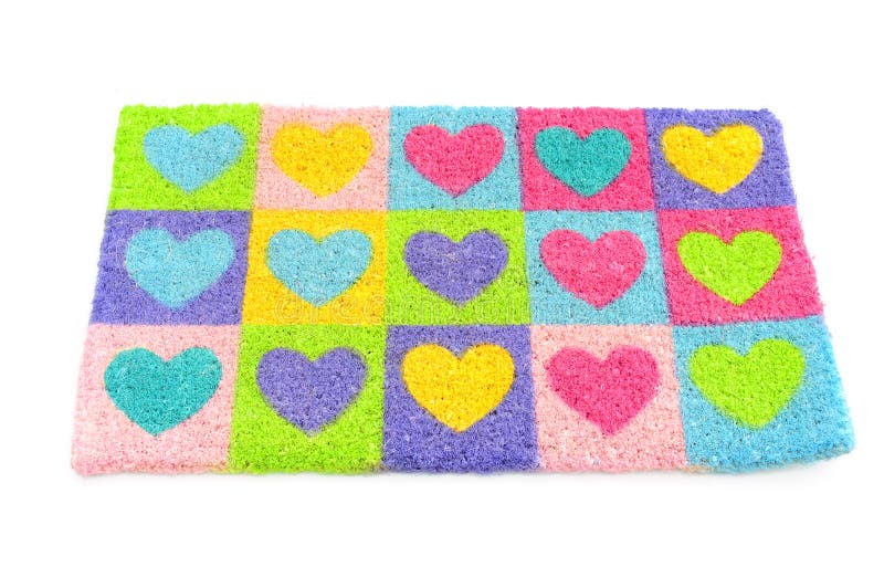 Welcome mat stock image. Image of entrance, pastel, doormat - 6265129