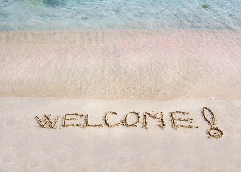 Welcome At The Beach Sand Iphone Wallpaper HD Welcome On The Beach!