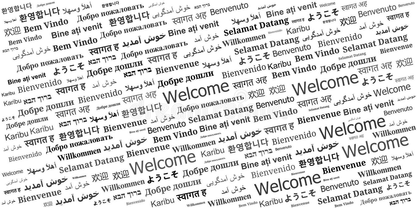 Languages Word Cloud Welcome Stock Illustrations – 808 Languages Word Cloud Welcome Stock ...