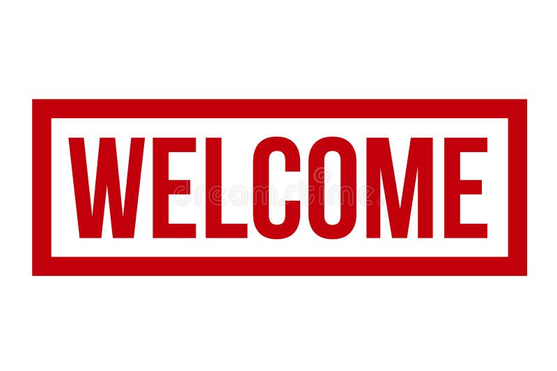 Welcome Grunge Rubber Stamp on White Background, Vector Illustration ...