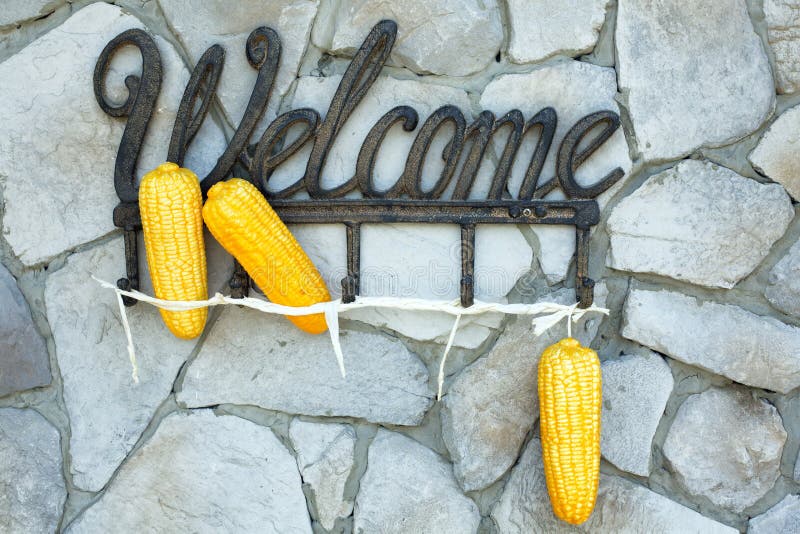 Welcome sign stock image. Image of banner, farmers, green - 71786933