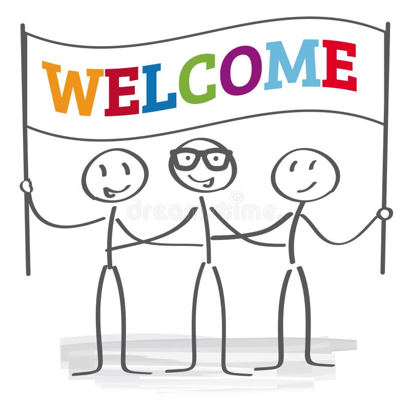 Welcome New Employee Sign Welcome New Employee Vectors & Illustrations