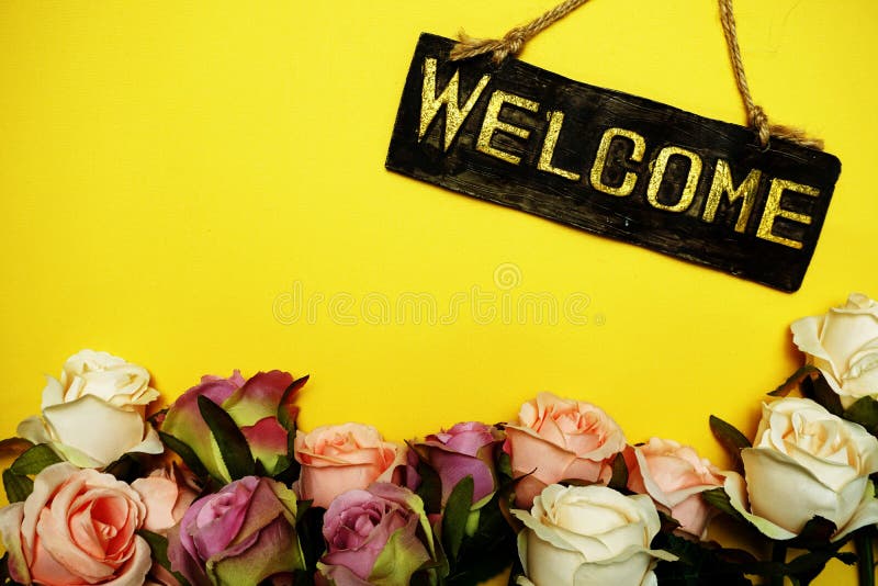 Welcome Images With Roses