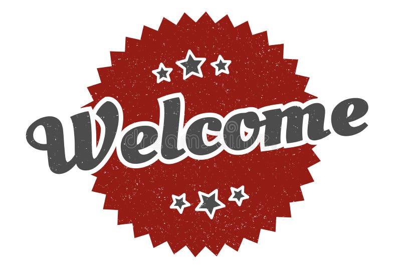 Welcome Sign. Welcome Vintage Retro Label Stock Vector - Illustration ...