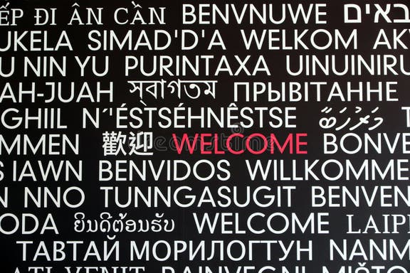 268 Welcome Different Languages Stock Photos - Free & Royalty-Free ...