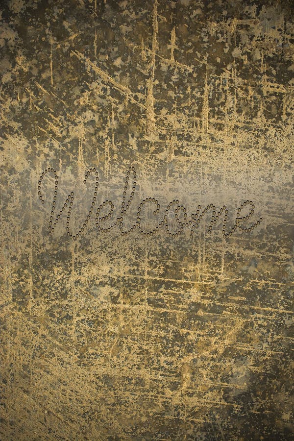 Welcome Sign Wording Text on a Background for Business Concept Stock ...