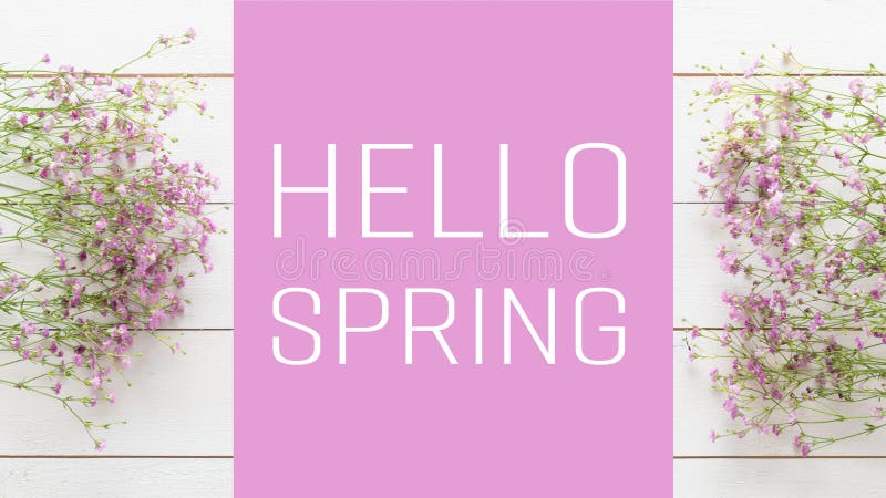 Welcome spring concept stock image. Image of concept - 89327575