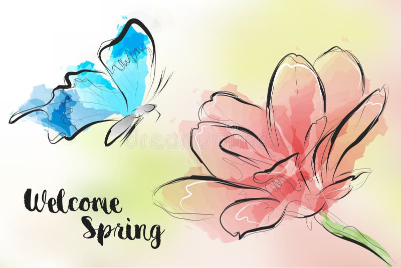 Welcome To Spring Stock Illustrations – 652 Welcome To Spring Stock ...
