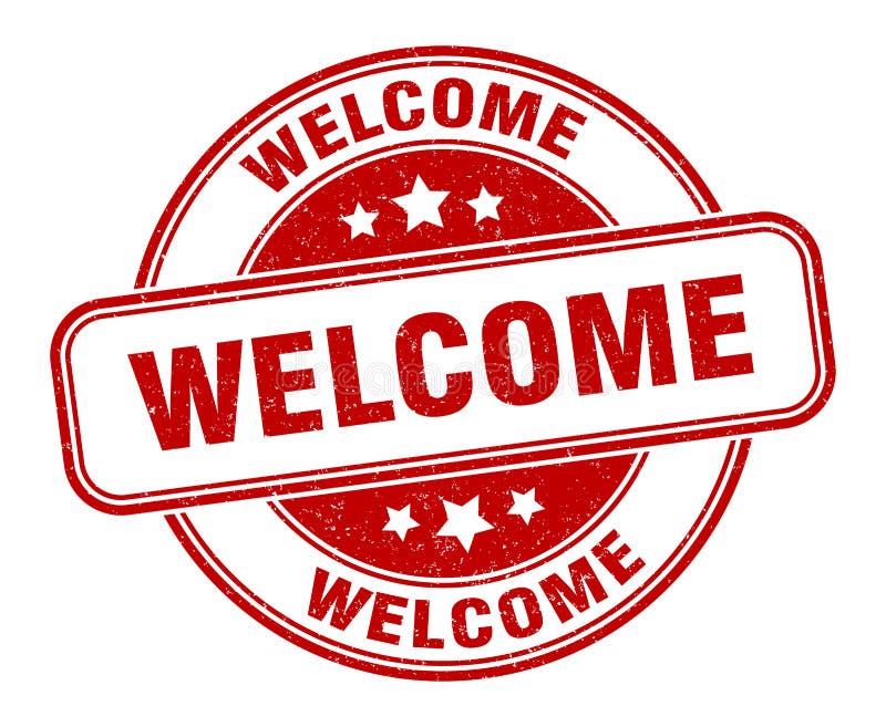 Welcome Stamp. Welcome Round Grunge Sign Stock Vector - Illustration of ...
