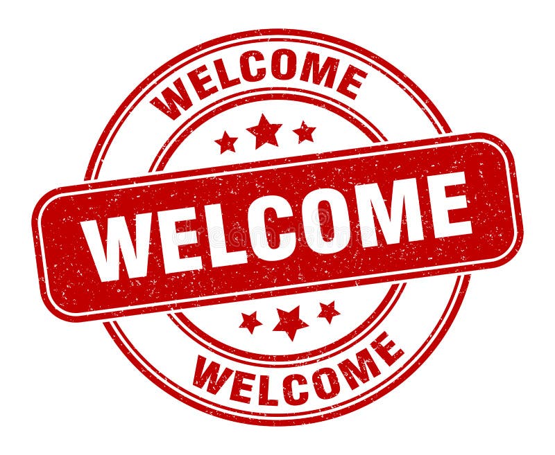 Welcome Stamp. Welcome Round Grunge Sign Stock Vector - Illustration of ...