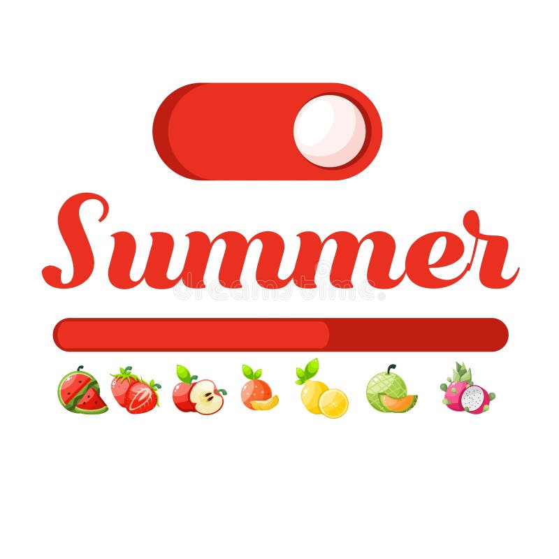 Welcome Summer, Happy Summer is Coming, Fresh Summer Fruits Stock ...