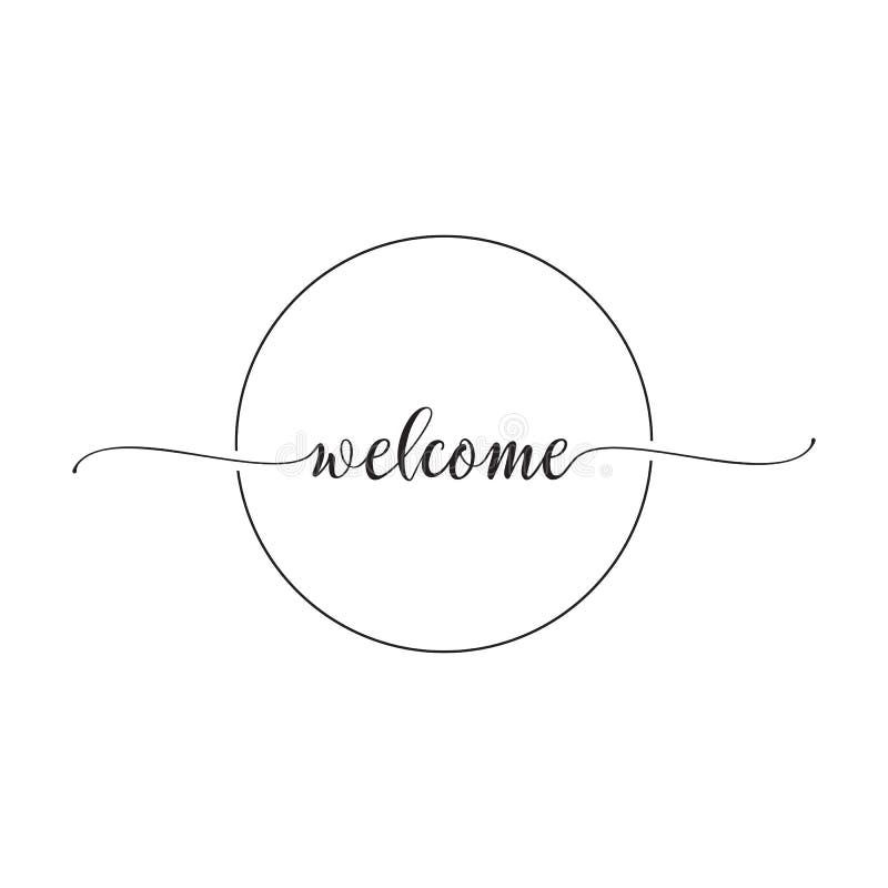 Welcome Design Vector