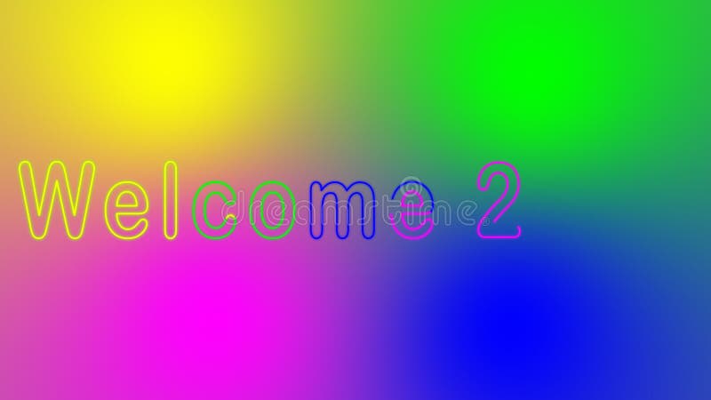 Welcome Text Rotating 3D Rendering Text Motion Graphics Animation ...