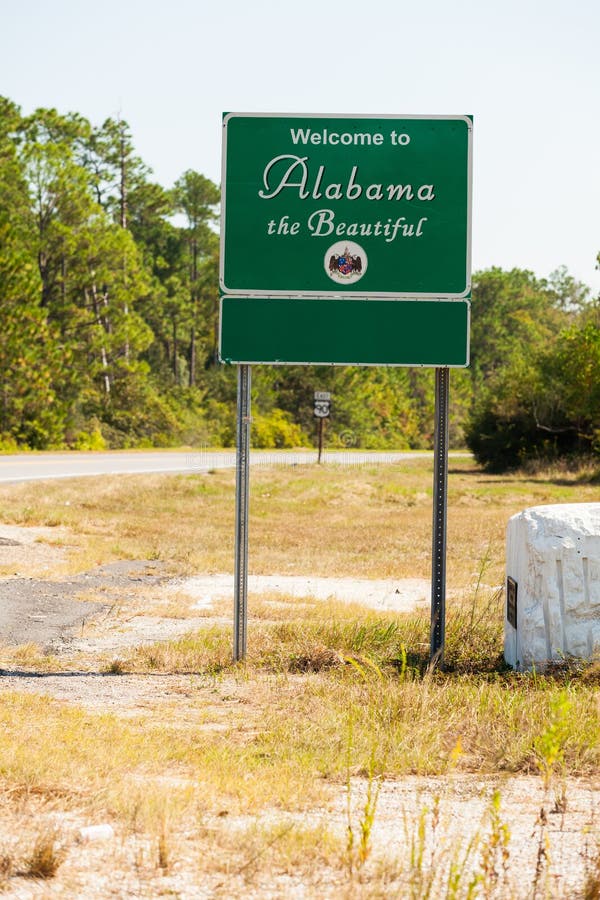 Welcome To Alabama Sign Stock Photos - Free & Royalty-Free Stock Photos ...