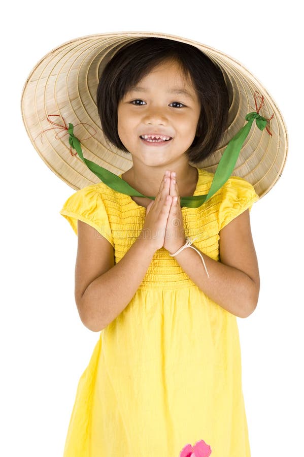 Welcome to asia stock photo. Image of hand, attractive - 7363156