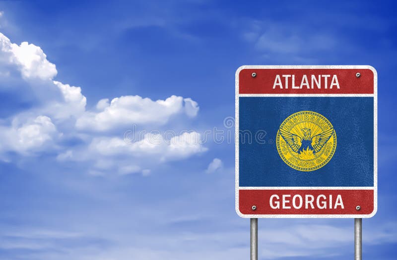 Welcome To Atlanta Sign Stock Photos - Free & Royalty-Free Stock Photos ...